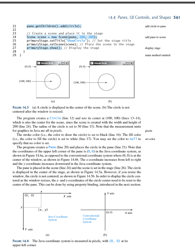 Look at Figure 14.3 (b) on page 539 of your | Chegg.com