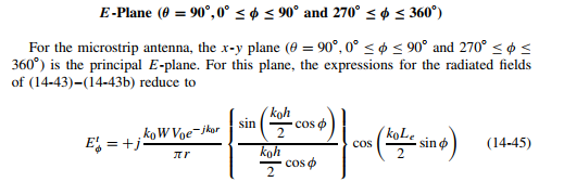 Plot E- plane and H-plane on matlab producing the | Chegg.com