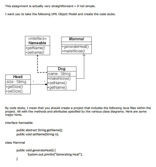 Solved This assignment is actually very straightforward- if | Chegg.com