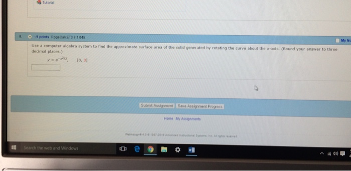 Solved Use a compute algebra system to find the approximate | Chegg.com
