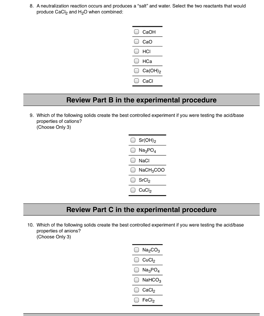 Solved Universal indicator components Indicator Low pH color | Chegg.com
