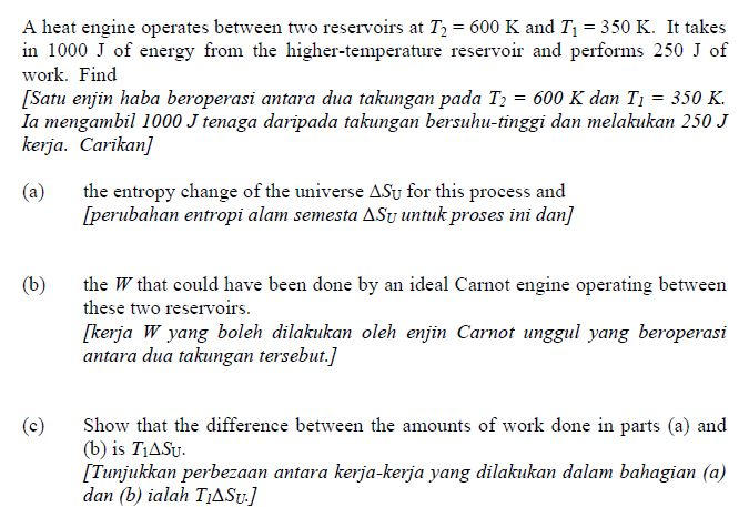 Solved Carnot Cycle | Chegg.com