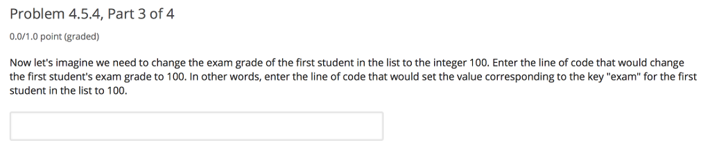 Solved 1. write a gradebook program. Our goal in this | Chegg.com
