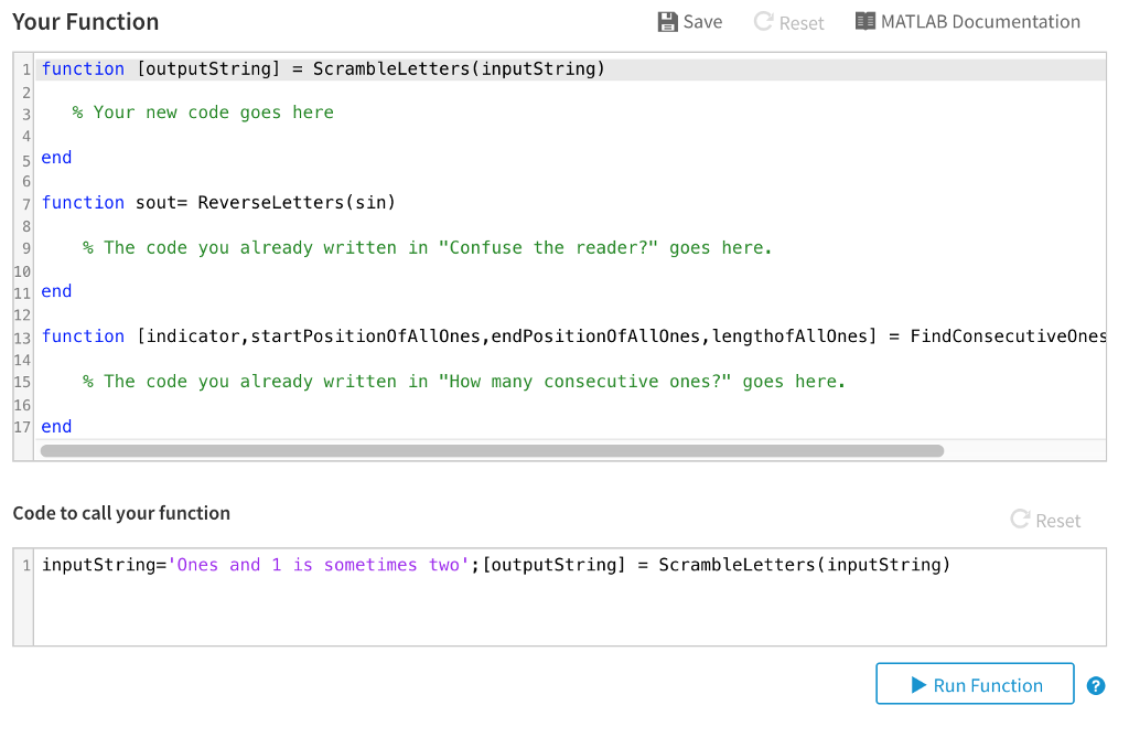 (Solved) : Code Confuse Reader Function Sout Reverseletters Sin Sout ...