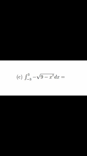 Solved find the value of the definite integral, use geometry | Chegg.com
