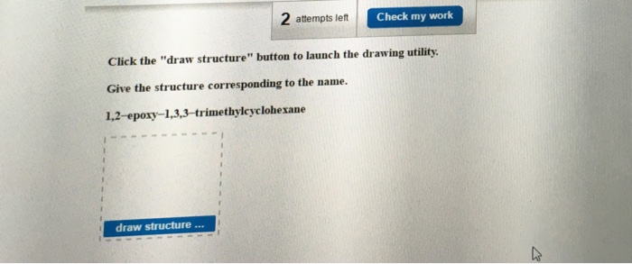 Solved: Click The "draw Structure" Button To Launch The Dr... | Chegg.com