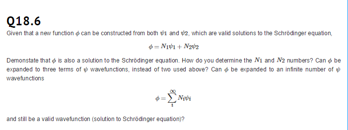 Solved Given that a new function phi can be constructed from | Chegg.com