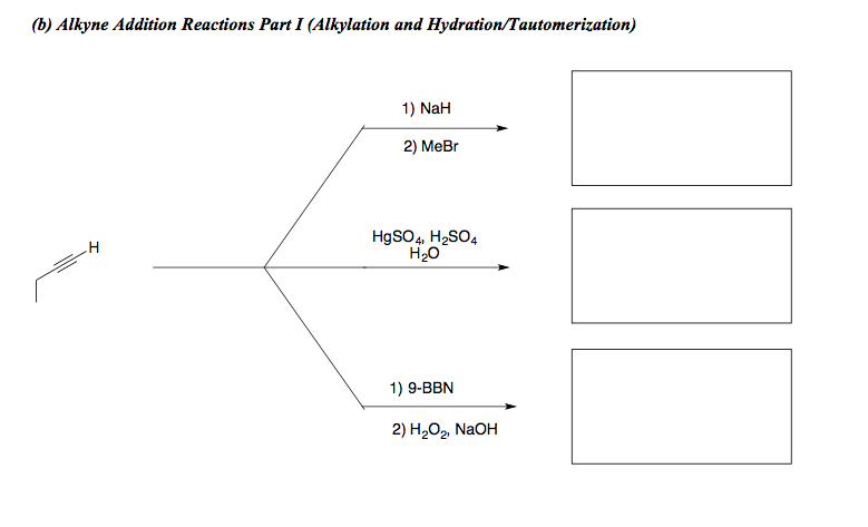 Solved Below are some selected addition reactions involving | Chegg.com