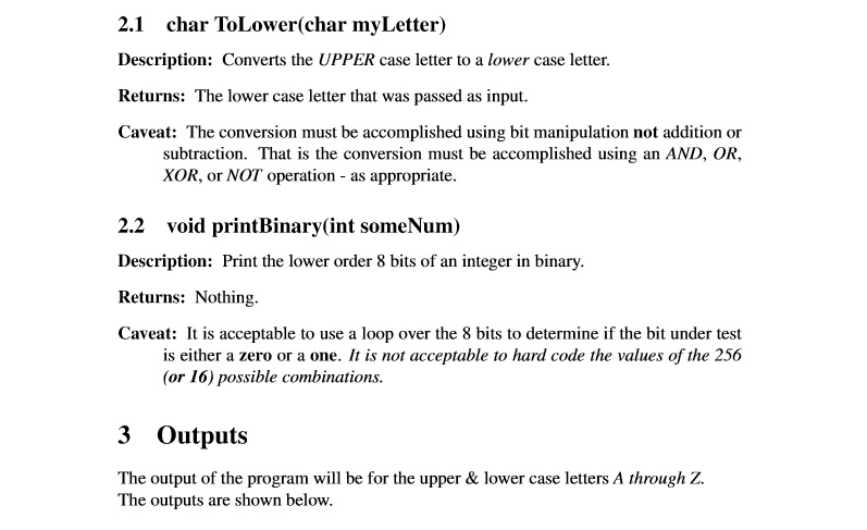 Solved Abstract The purpose of this lab problem is to print | Chegg.com