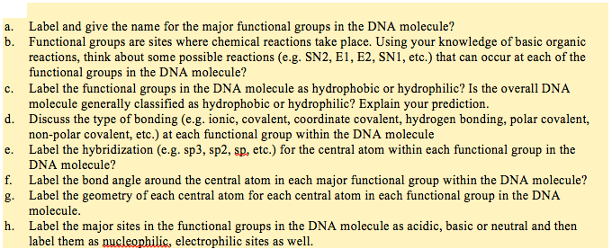 Label and give the name for the major functional | Chegg.com