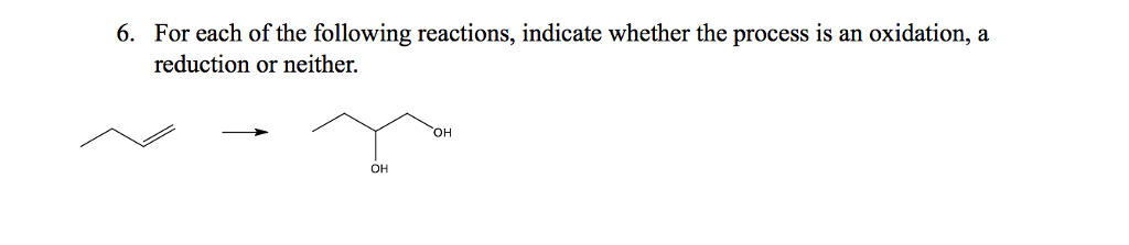 Solved For each of the following reactions, indicate whether | Chegg.com