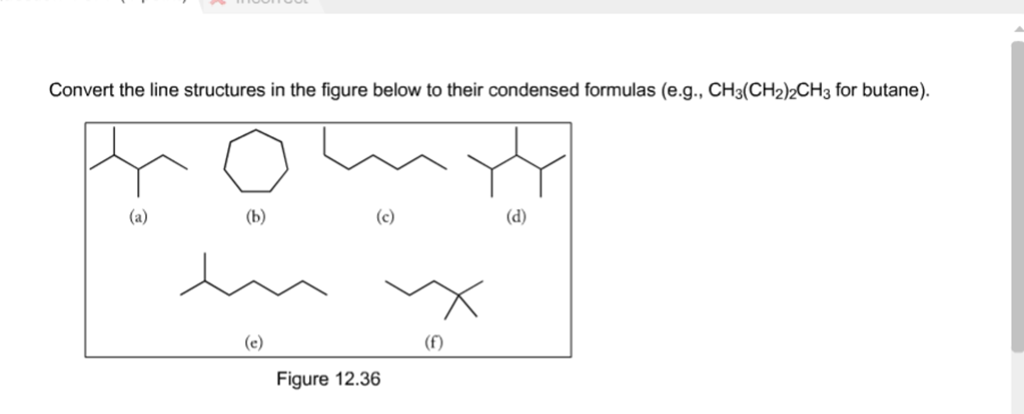 Solved Convert the line structures in the figure below to | Chegg.com