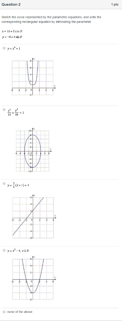 Solved Sketch the curve represented by the parametric | Chegg.com