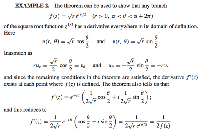 Solved 5. According to Example 2, Sec. 24, the function g(z) | Chegg.com