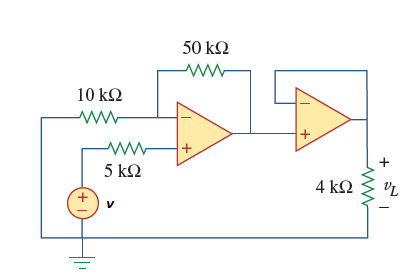 Solved Calculate the load voltage vL in the given circuit, | Chegg.com