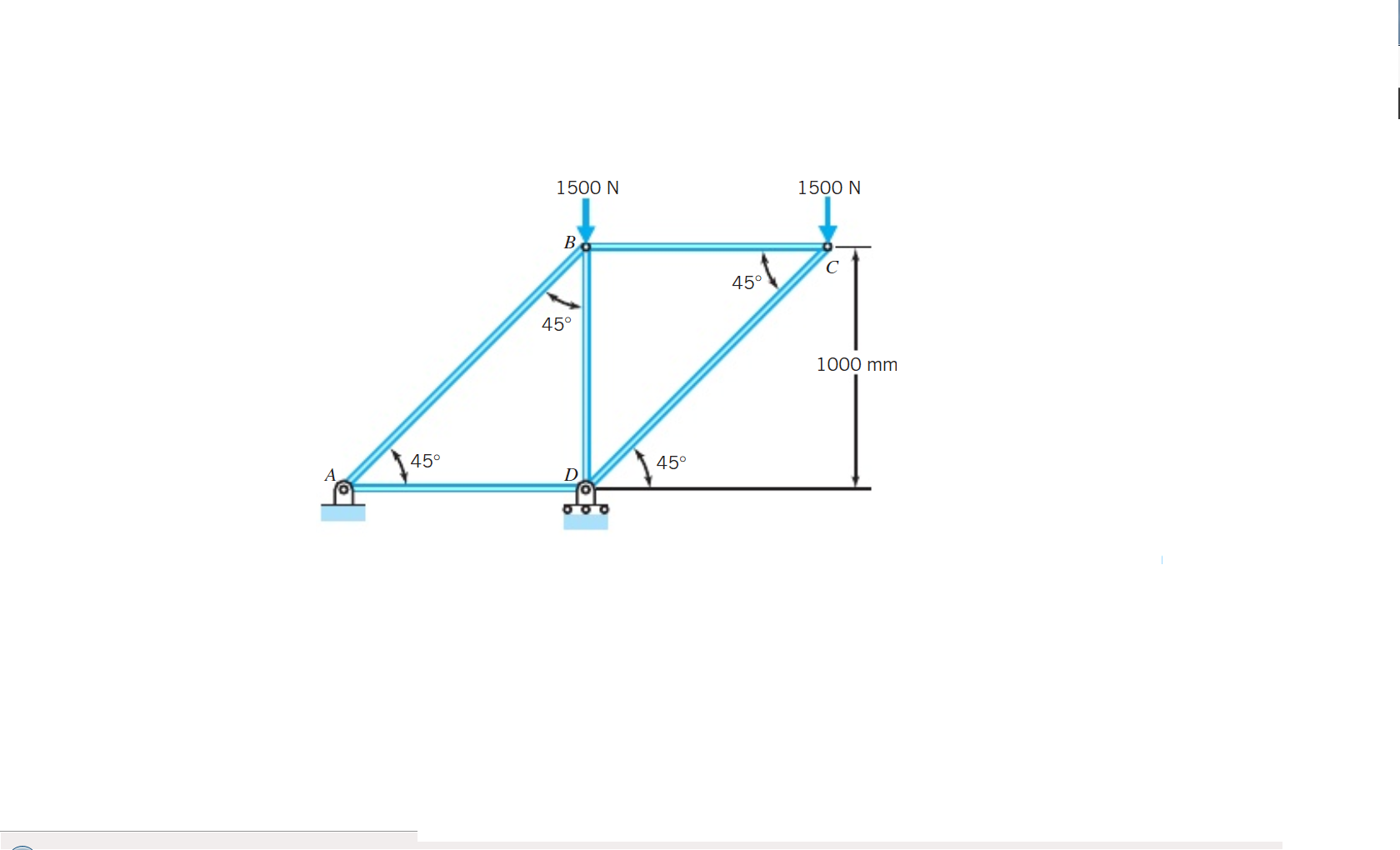 Solved Draw the free-body diagram for the pinned assembly | Chegg.com
