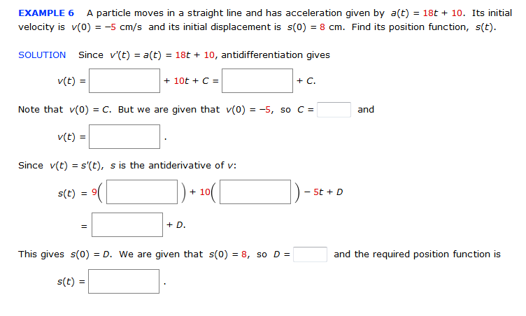 Solved A particle moves in a straight line and has | Chegg.com
