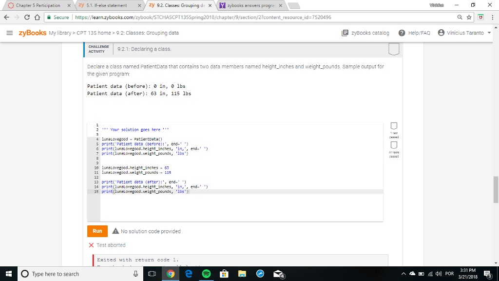 I Need The Answer For My Textbook, When I Try To D... | Chegg.com