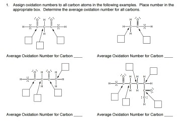 Solved Assign oxidation numbers to all carbon atoms in the | Chegg.com
