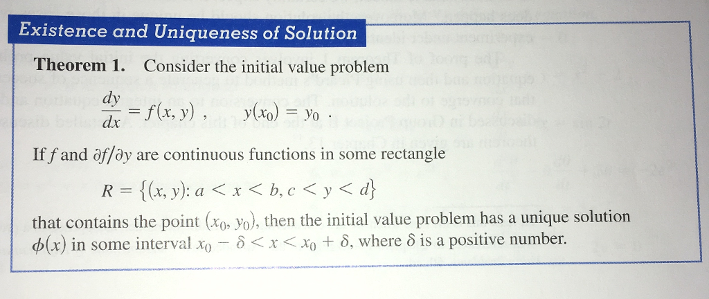 Solved Determine whether Theorem 1 implies that the given | Chegg.com Solved Determine whether Theorem 1 implies that the given | Chegg.com