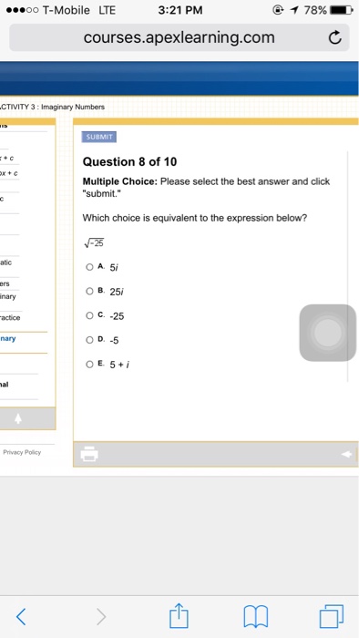 Solved Which choice is equivalent to the expression below? | Chegg.com
