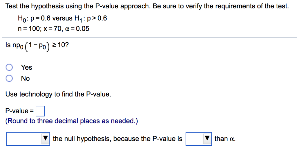 Solved Test the hypothesis using the P-value approach. Be | Chegg.com