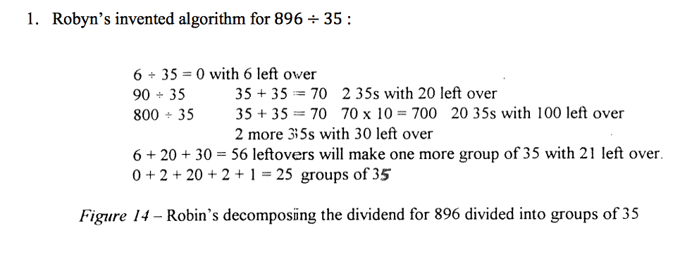 Solved For Each Of The Student Invented Algorithms,
