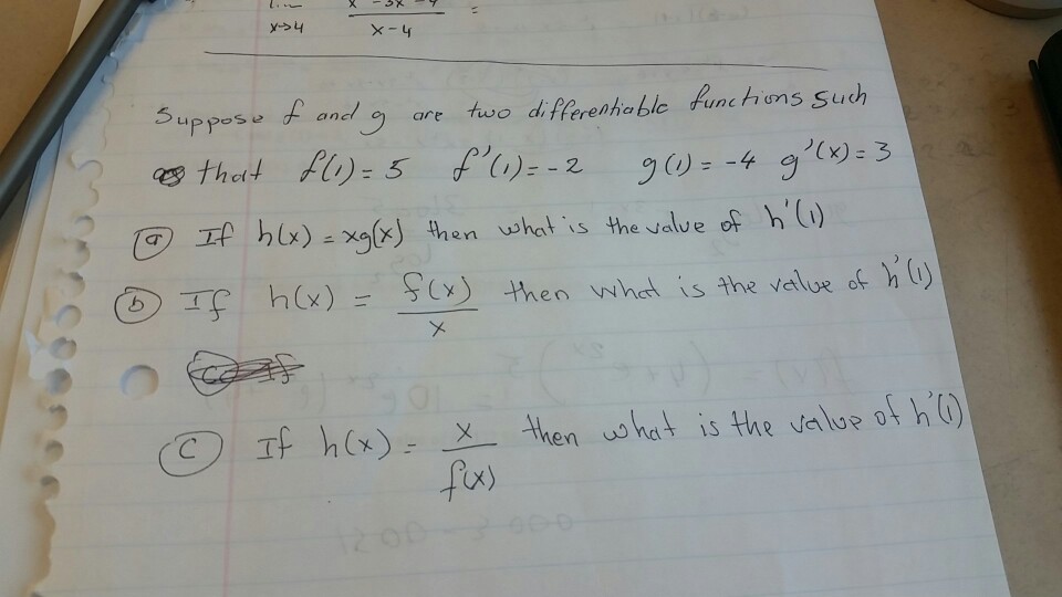 Solved Suppose f and g are two differentiable functions such | Chegg.com
