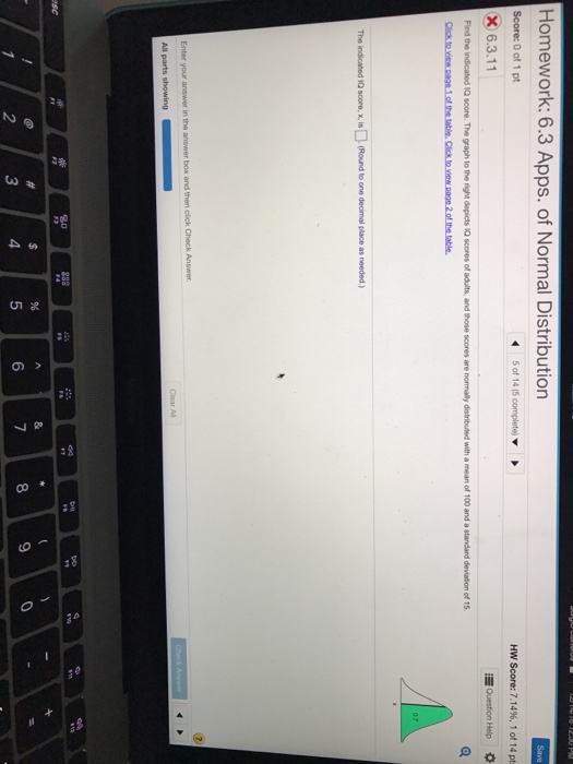 Solved Use technology or the standard normal distribution | Chegg.com