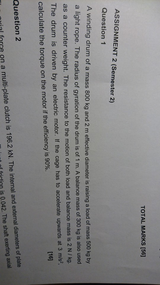 Solved Total Marks 56 Assignment 2 Semester 2 Question 1 2012