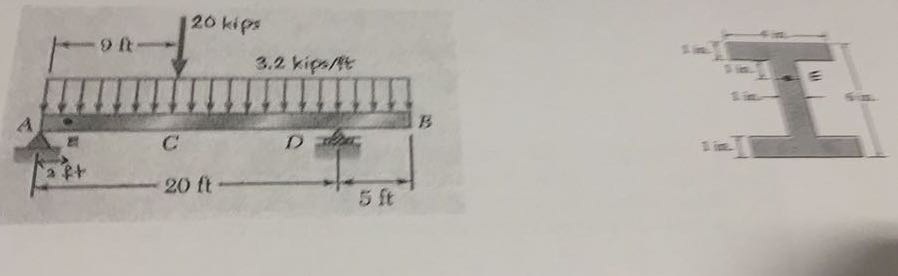 Solved a) draw the shear and bending moment diagram for the | Chegg.com