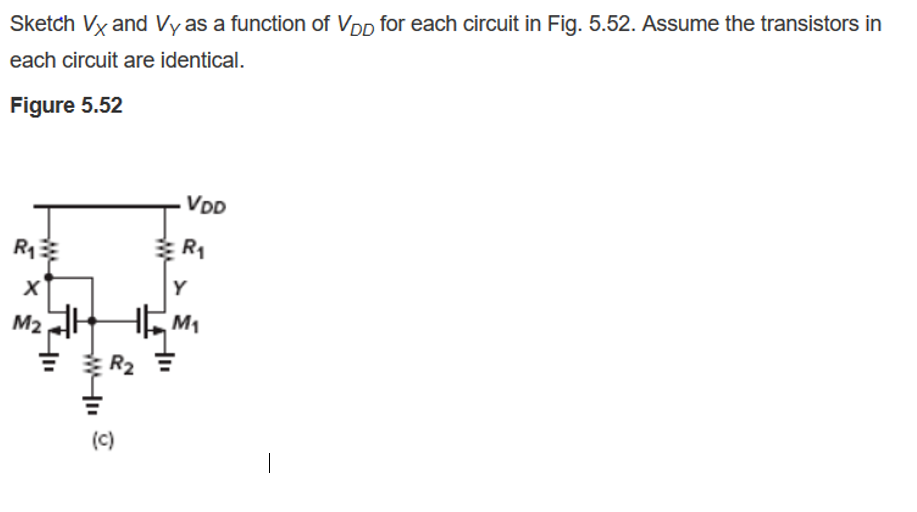 Solved Sketch Vx and Vy as a function of Vpo for each | Chegg.com
