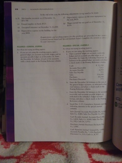 Comprehensive Problem 2: Accounting Cycle with | Chegg.com
