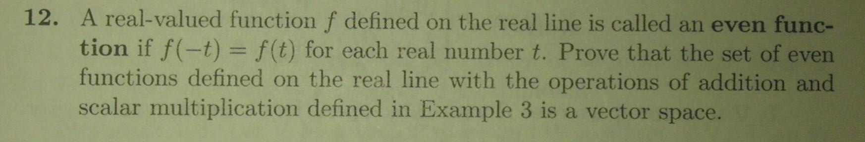 Solved A real-valued function f defined on the real line is | Chegg.com