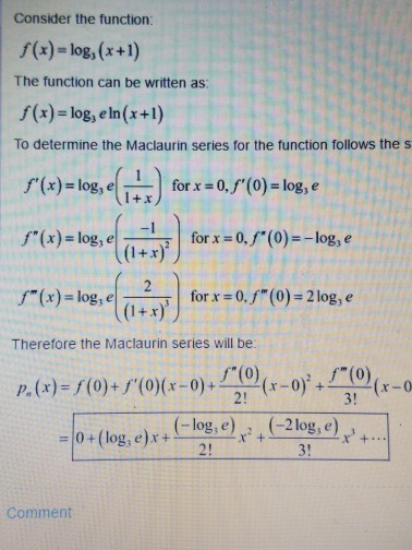 Solved can you explain to me how we went log base 3 to | Chegg.com