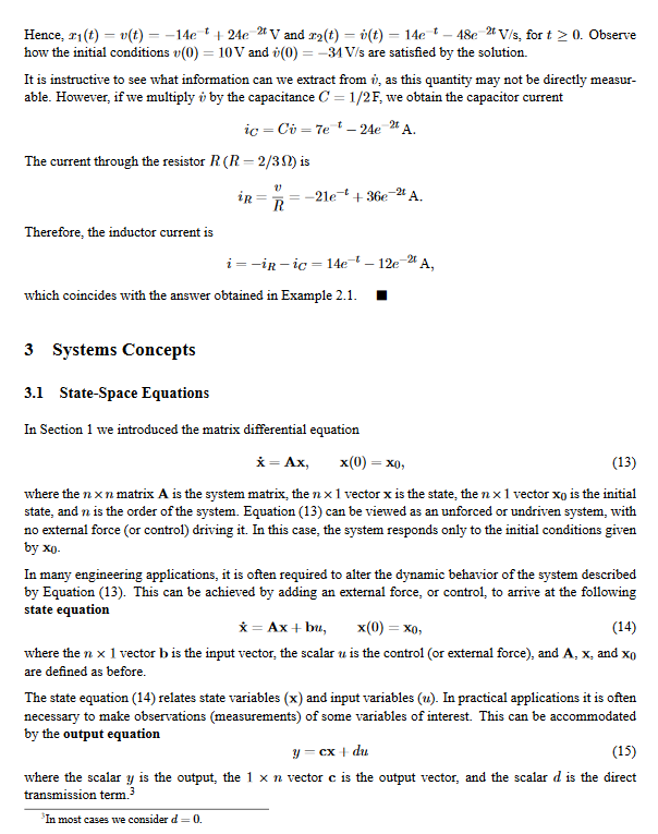 Solved Project 2: Feedback Control of Linear Dynamical | Chegg.com