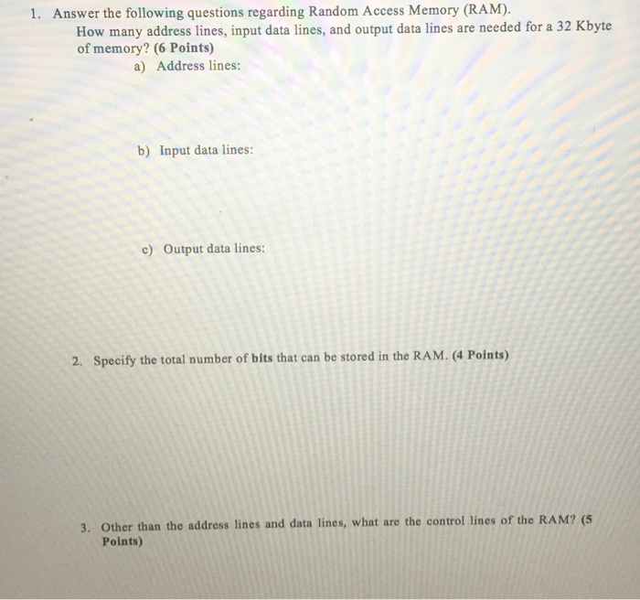 Solved Answer The Following Questions Regarding Random 