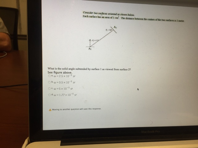 Solved Consider two surfaces oriented as shown below. Each | Chegg.com