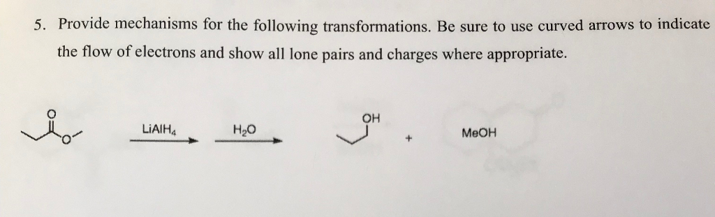 Solved 5. Provide mechanisms for the following | Chegg.com