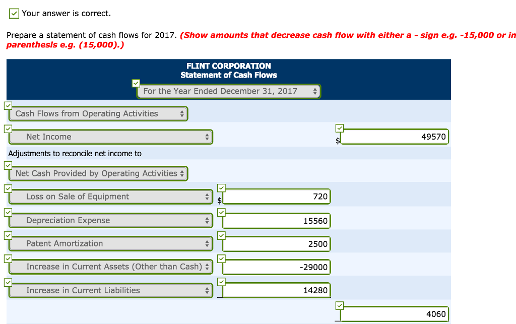 Solved Exercise 5-17 (Part Level Submission) Flint | Chegg.com