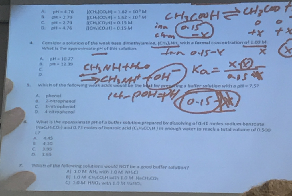 Solved Consider a solution of the weak base dimethylamine, | Chegg.com