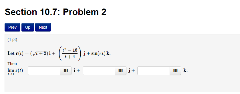 Solved Section 10.7: Problem 2 Let r(t)=(square root t+2)i | Chegg.com