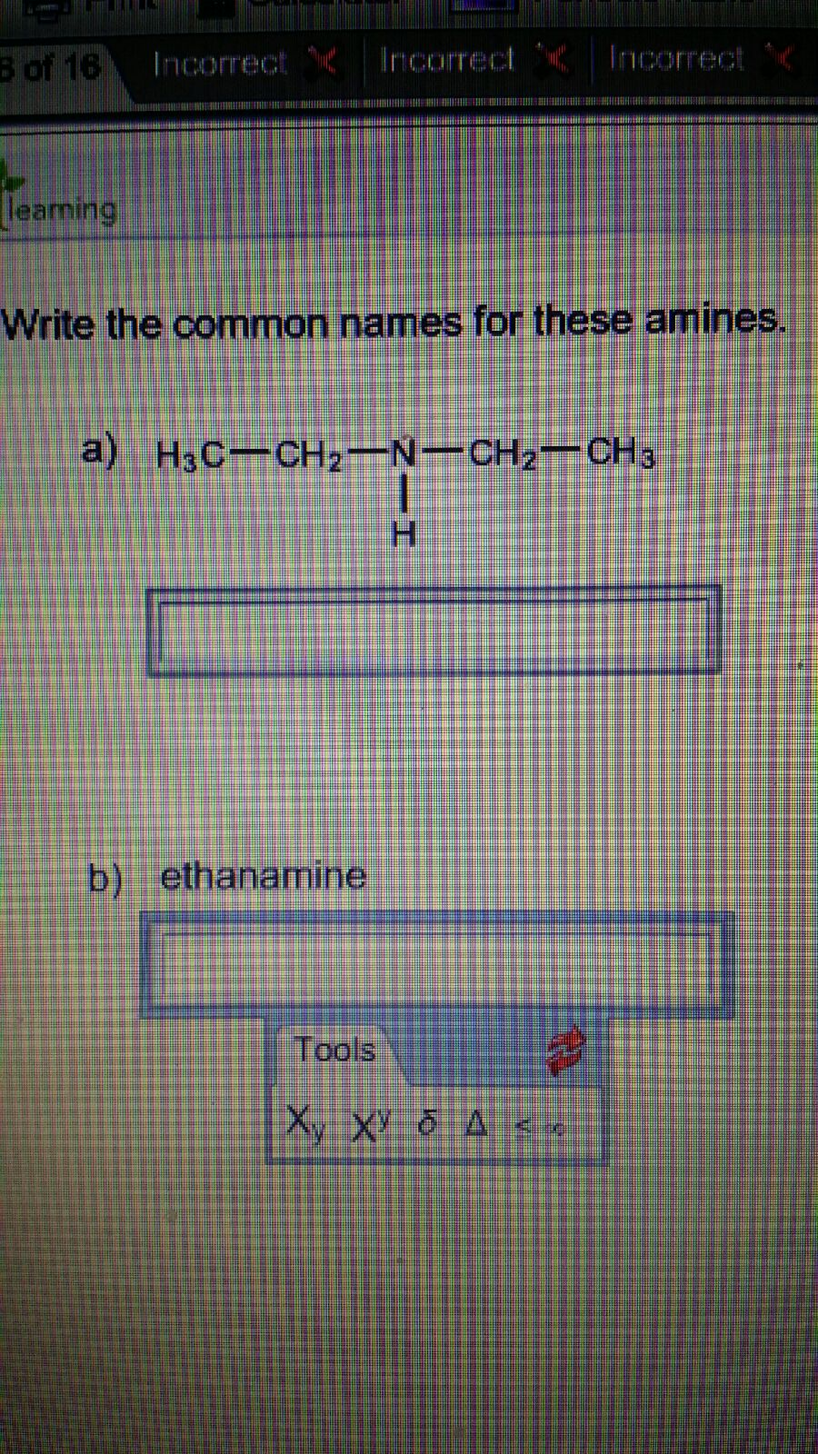 Solved Write the common names for these amines. | Chegg.com