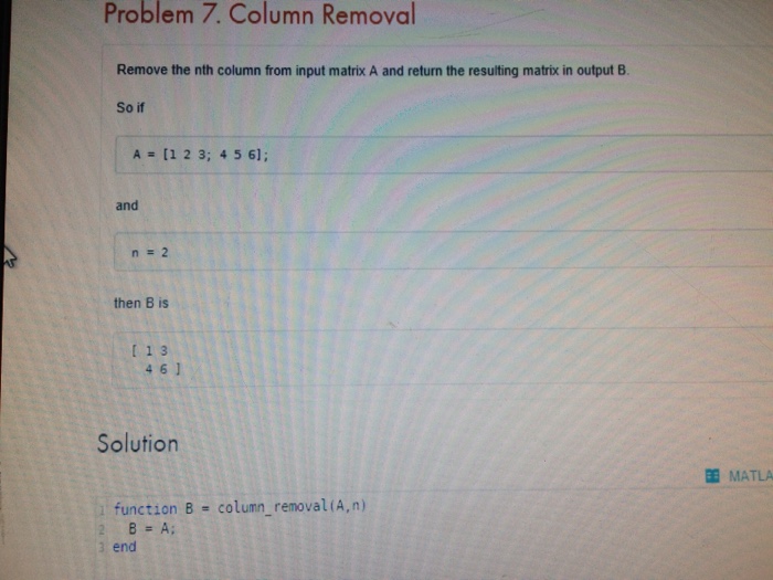 Solved Problem 6 Select Every Other Element Of A Vector 