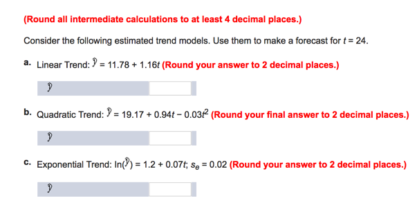 Solved (Round all intermediate calculations to at least 4 | Chegg.com
