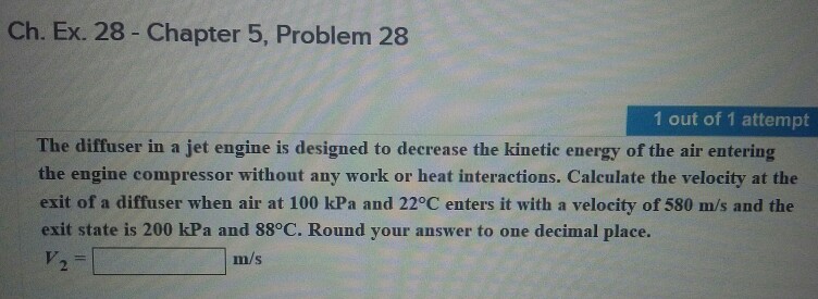 Solved Ch. Ex. 28- Chapter 5, Problem 28 1 out of 1 attempt | Chegg.com