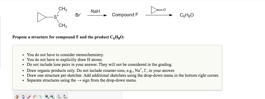 Solved Propose a structure for compound F and the product | Chegg.com
