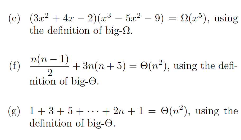 Solved Show each of the following, using the indicated | Chegg.com