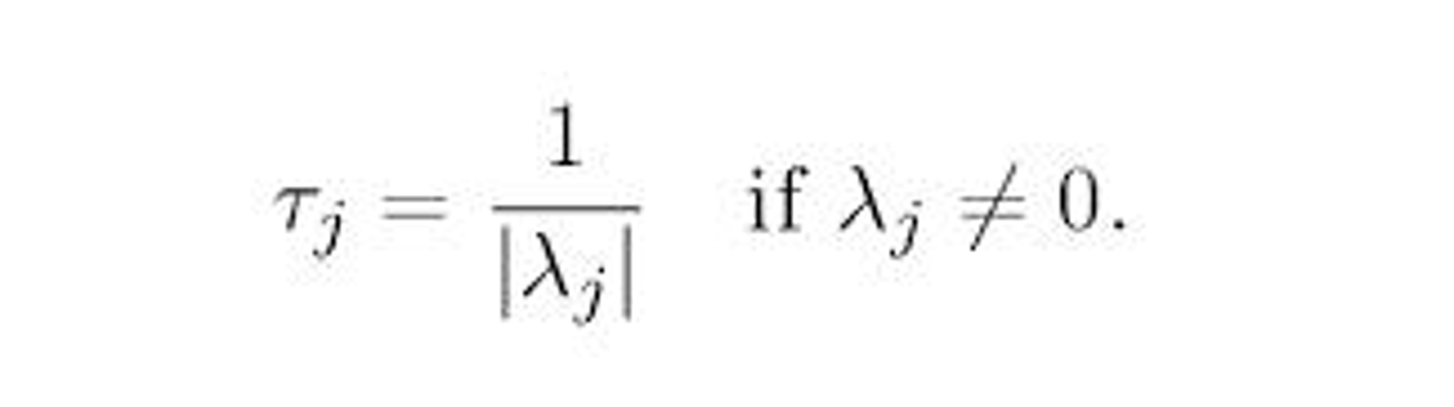 Use this equation to define time constants for | Chegg.com