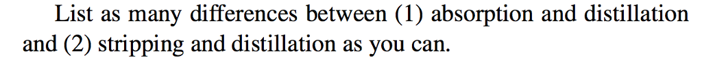 Solved List as many differences between absorption and | Chegg.com